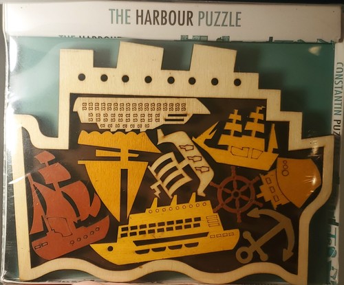 The Harbour boat ship Constantin puzzle brain teaser wood Stocking ...