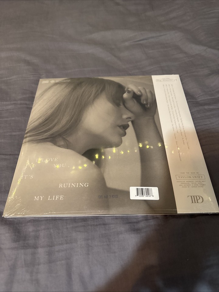 Taylor Swift The Tortured Poets Department Vinyl Signed Insert New ...