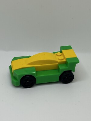 2009 General Mills Cereal Box Lego Racers - Green/yellow Race Car | eBay