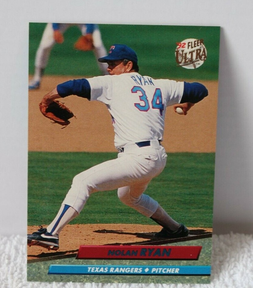 1992 Fleer Ultra Baseball Card #141 Nolan Ryan | eBay