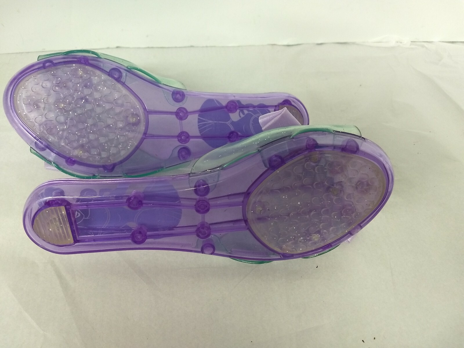 Disney Princess Lavendar Plastic Dress Up Costume Shoes Ariel flats | eBay