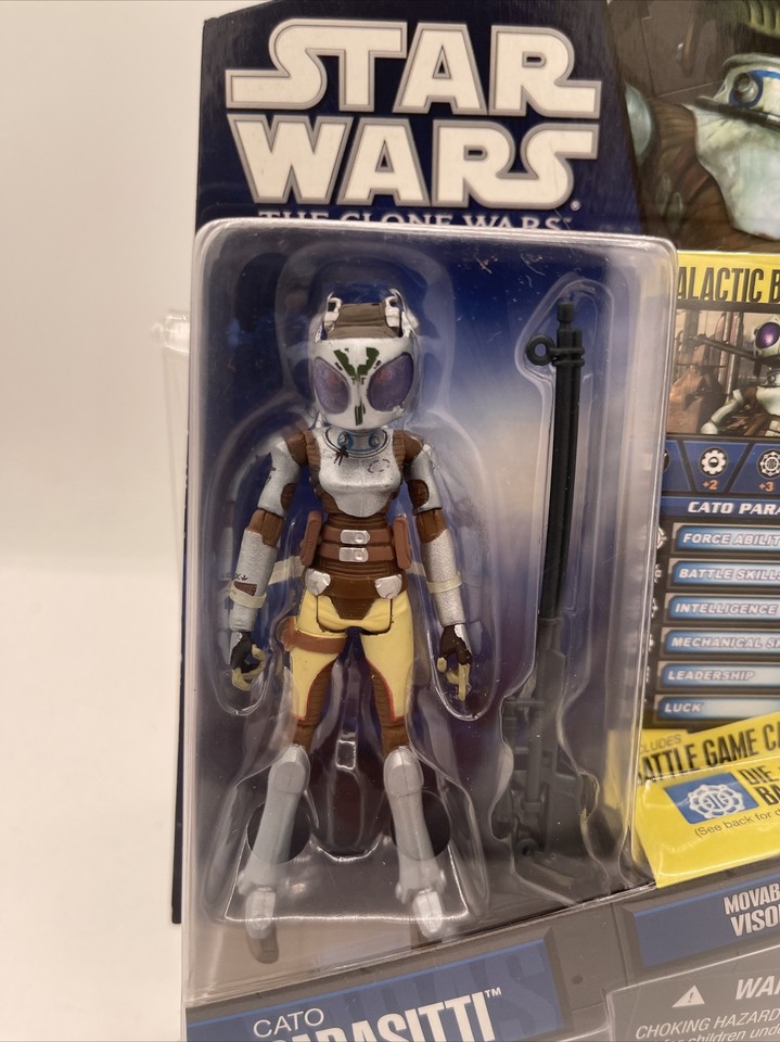 Star Wars The Clone Wars Cato Parasitti CW37 Galactic Battle Game ...