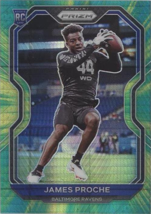 2020 Panini Prizm - Rookie James Proche #382 Hyper Prizm /175 (RC) for ...