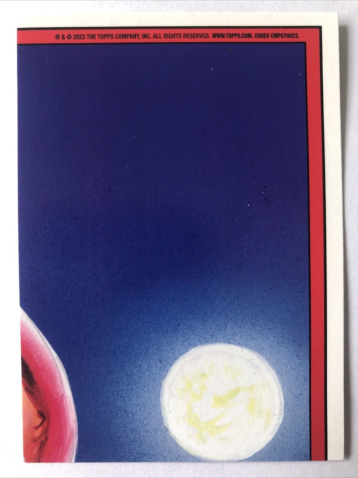 Garbage Pail Kids 2023 Intergoolactic Sticker Green Morphin’ Maureen ...