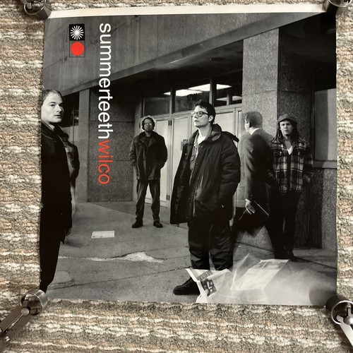 official WILCO Summerteeth poster 12”x12”" Jeff Tweedy Uncle Tupelo ...