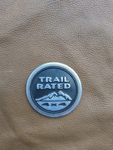 OEM Used Jeep Liberty Wrangler Cherokee Trail Rated 4x4 Fender Emblem ...