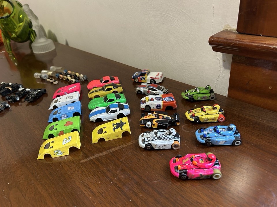 VTG HO Slot Car Lot – Open Wheel Racers, Stock Cars, Bodies, Chassis ...
