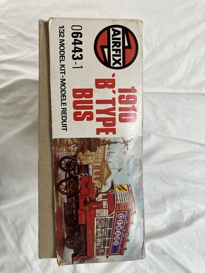 Airfix 1910 B-Type Bus Model Kit 1:32 Scale Vintage | eBay UK