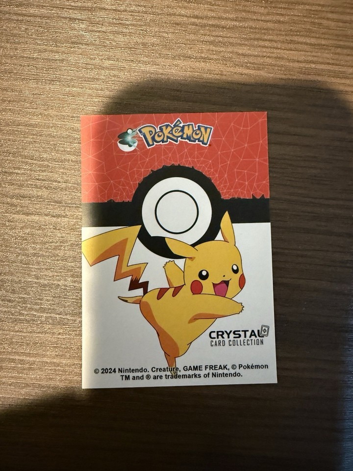 Pokémon Crystal Card Ditto #0132 (6) | eBay