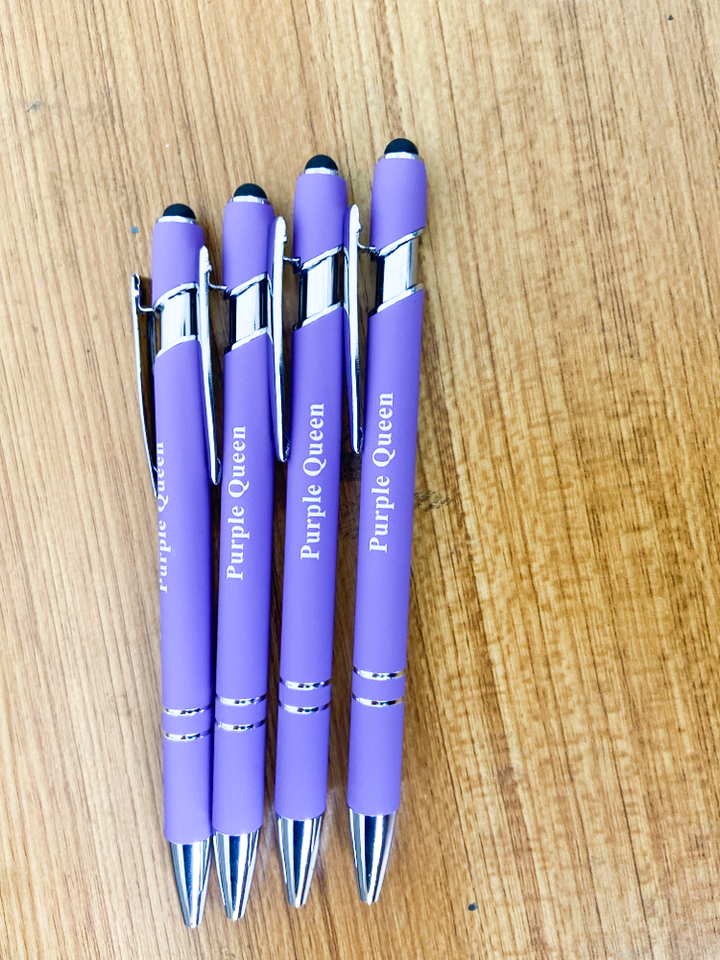 Personalised Pens 1-500 Bulk Order Stylus Pens Business LOGO TEXT ...