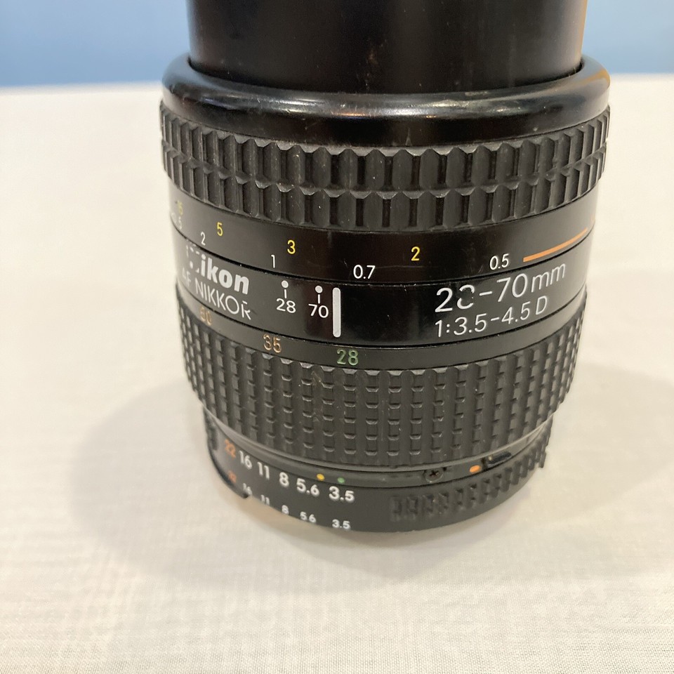 Nikon AF Nikkor 28-70mm F/3.5-4.5 D Zoom Lens - FOR REPAIR/PARTS ...