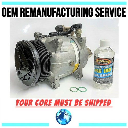 1995-2004 456, 1997-2002 550, 2002-2005 575 A/C Compressor OEM Reman ...