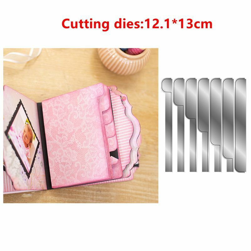 3D Box Metal Cutting Dies For DIY Scrapbooking Embossing Handmade Gift ...