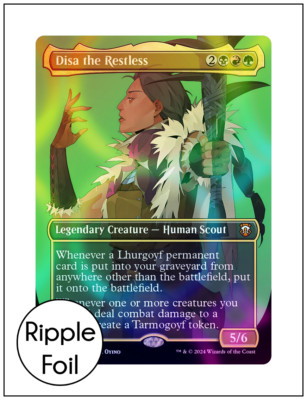 1x Disa the Restless, Ripple Foil, Modern Horizons 3 Commander, MTG NM ...