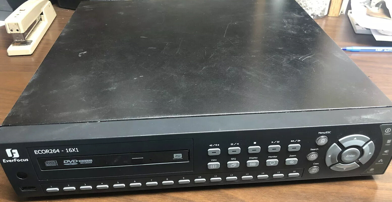 Everfocus ECOR264-16X1 DIGITAL VIDEO RECORDER (DVR) | eBay