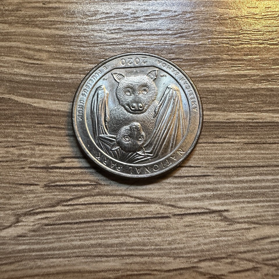 rare us coins bat somoa 2020 national park collectors | eBay