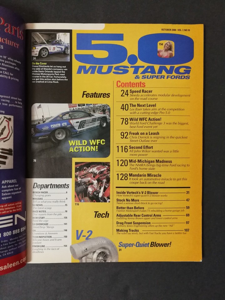 Mustang Magazine October 2000 223 | eBay