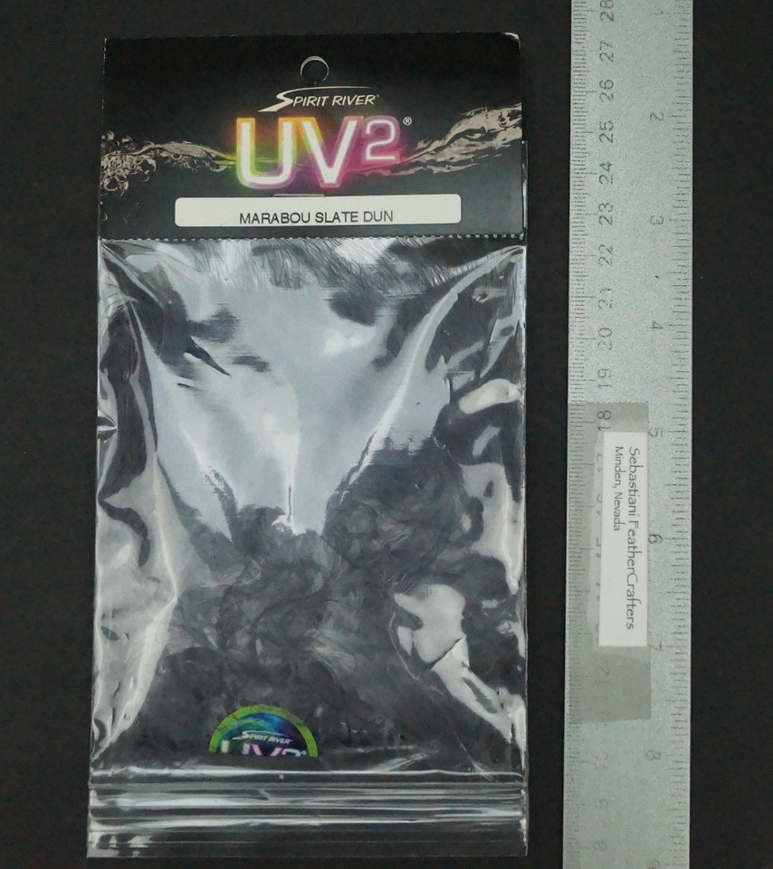 Spirit River UV2 Marabou Pack Fly Tying 42 Colors to Choose From | eBay