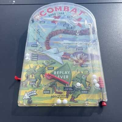 VINTAGE PINBALL GAME THE BIG GAME BAGATELLE MARX TOYS | eBay