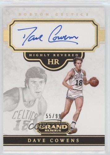 2016-17 Panini Grand Reserve - Highly Revered Dave Cowens #24 /99 (AU ...