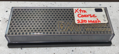 DMT W6XP HNT Diamond Whetstone Extra Coarse, 220 Mesh, Knife Sharpener ...