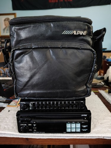 Vintage Alpine 7906 Single Disc Player 3331 Equalizer Alpine Pullout ...