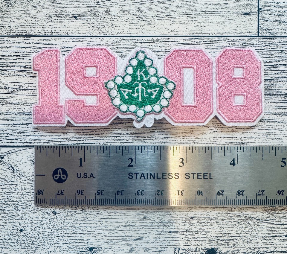AKA Alpha Kappa Alpha Sorority Iron-On / Sew On Embroidered Patches ...