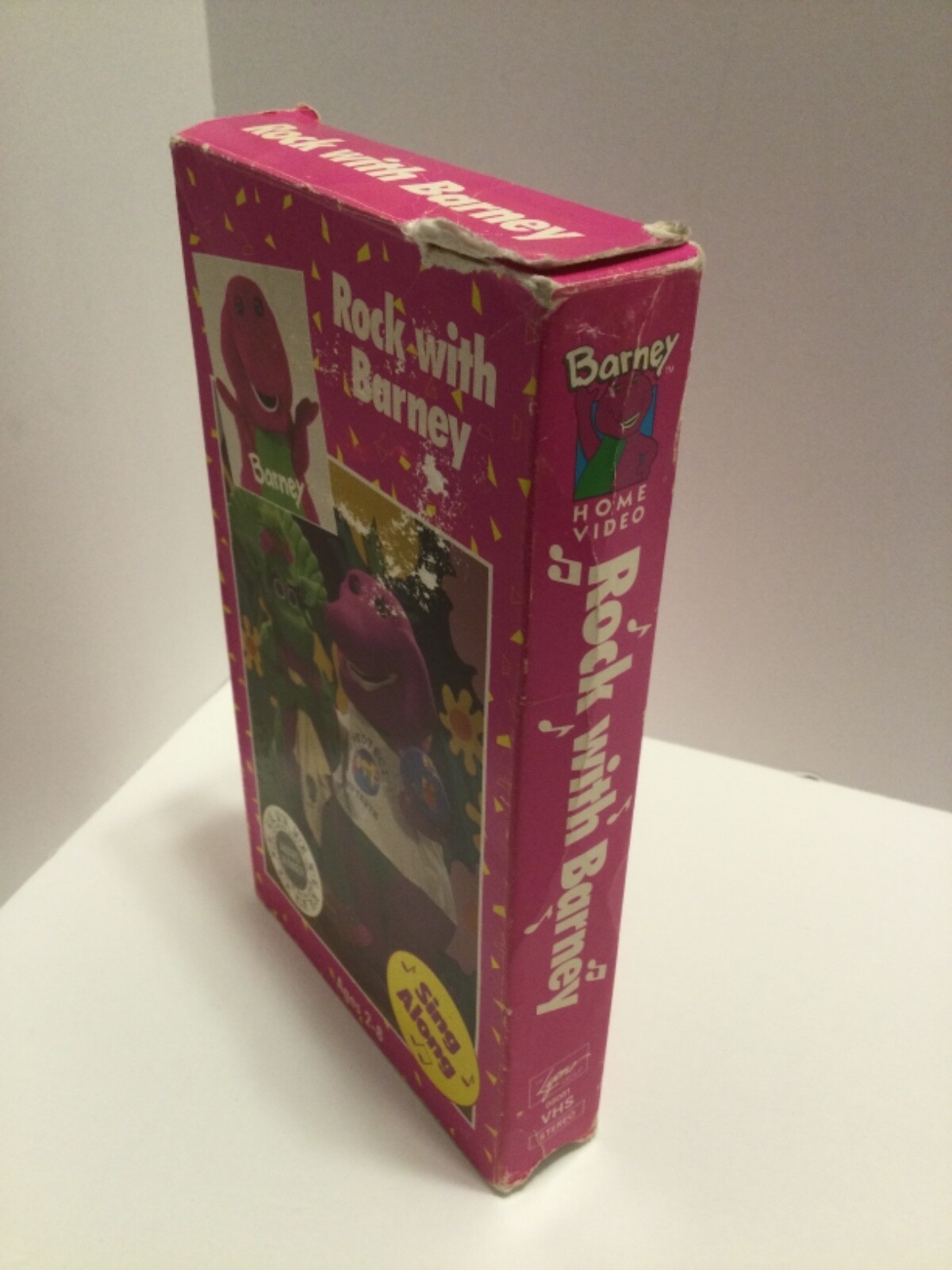 Barney & Friends Rock With Barney VHS Tape | Grelly USA