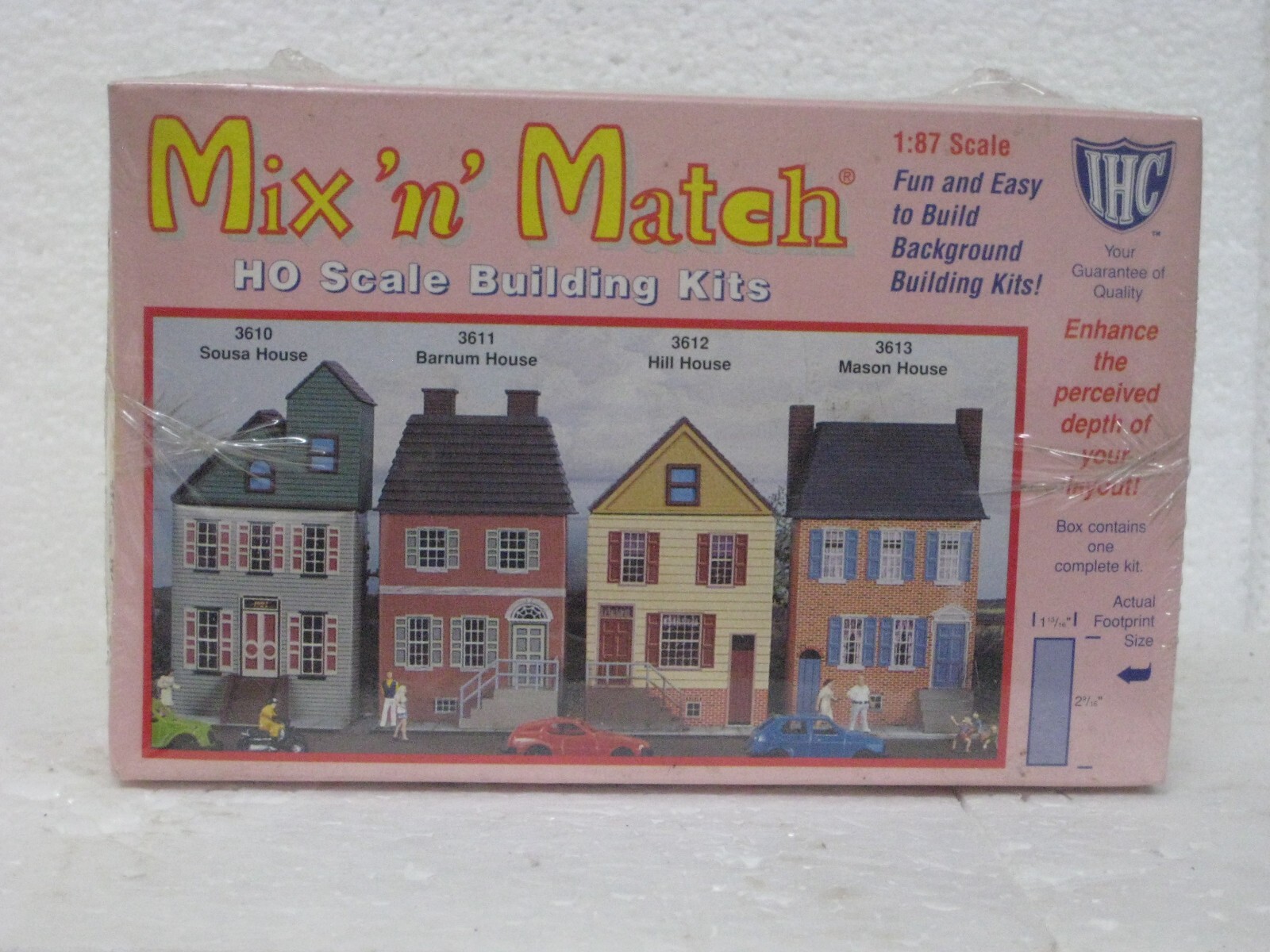 HO SCALE IHC MIX 'N' MATCH BUILDING KIT FOR SOUSA HOUSE #3610 | eBay