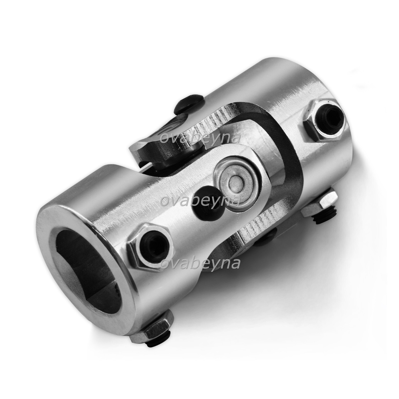 1" DD x 1" DD Chrome Steering Universal Joint Single U Joint Shaft | eBay