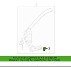 Genuine OEM 2019-23 Rav4 Toyota 53821-0R040 Bracket Fender Front, Lower ...
