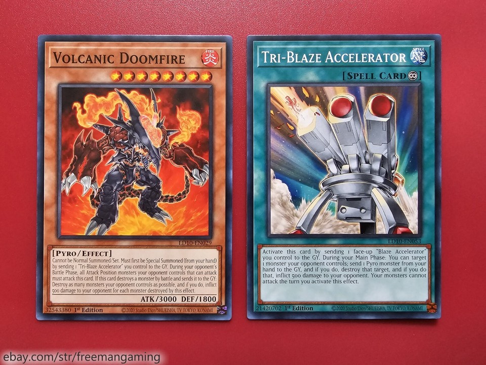 Yugioh Volcanic Deck 40 Cards Emperor Trooper Complete Budget ...