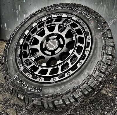 16" Cruize Black Alloy Wheels Fits Mercedes Sprinter 6x130 + All ...