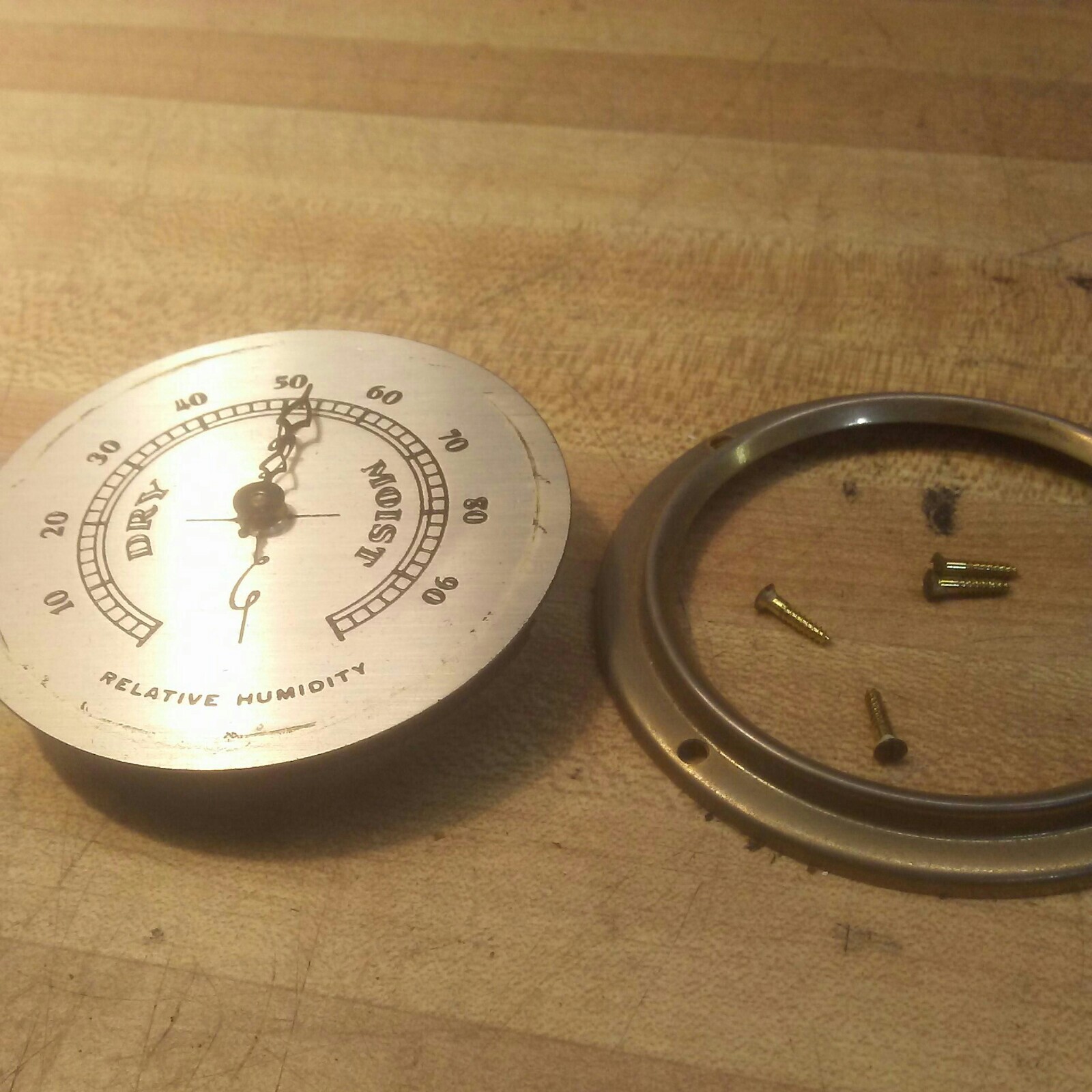 Vintage airguide weather station barometer humidity gauge | eBay