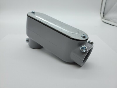 1" LB Aluminum Cast Conduit Body With Gasket And Cover | eBay