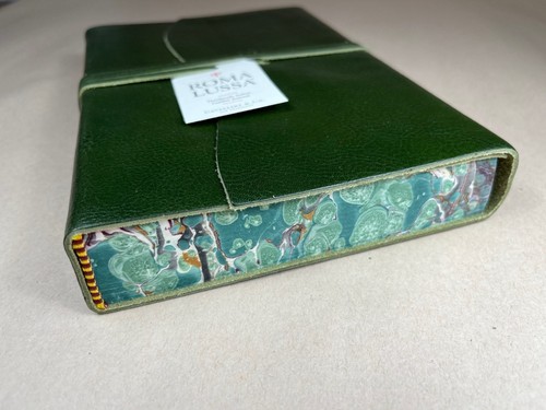 Cavallini & Co. Green Leather Roma Lussa Journal, 6" x 8" | eBay