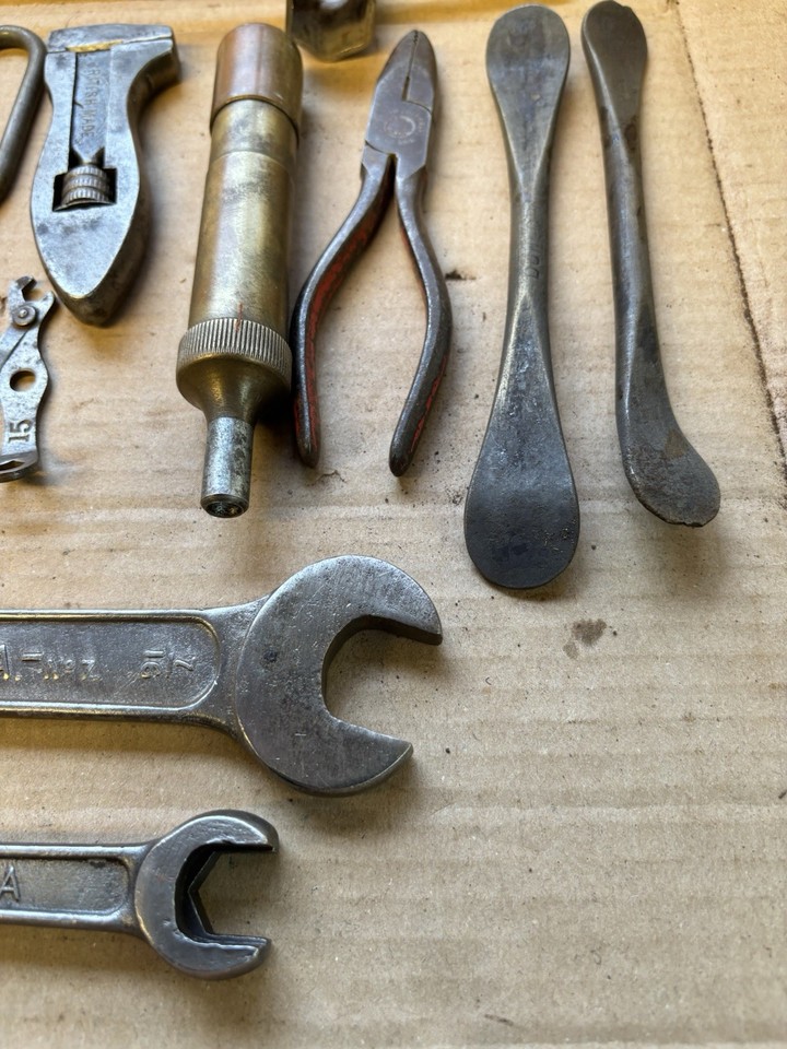 Vintage BSA Motorcycle Tool Kit In Old Tool Roll, BSA, | eBay UK