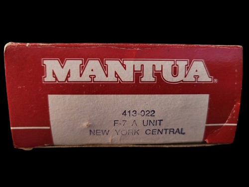 Mantua NYC F-7 A Unit HO Gauge Diesel Loco 413-022 New York Central ...