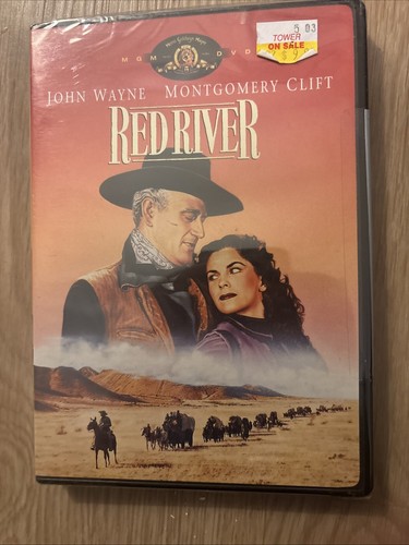 Red River DVD (1948) John Wayne, Montgomery Clift, Walter Brennan 1998 ...