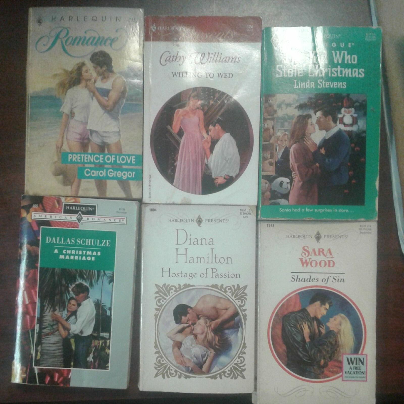 Lot Of 6 Paperback Romance Books from Harlequin Press, Preowned | eBay