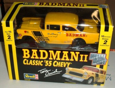Tom Daniels Badman II Revell 1:25 Metal Body Model Kit Classic Yellow ...
