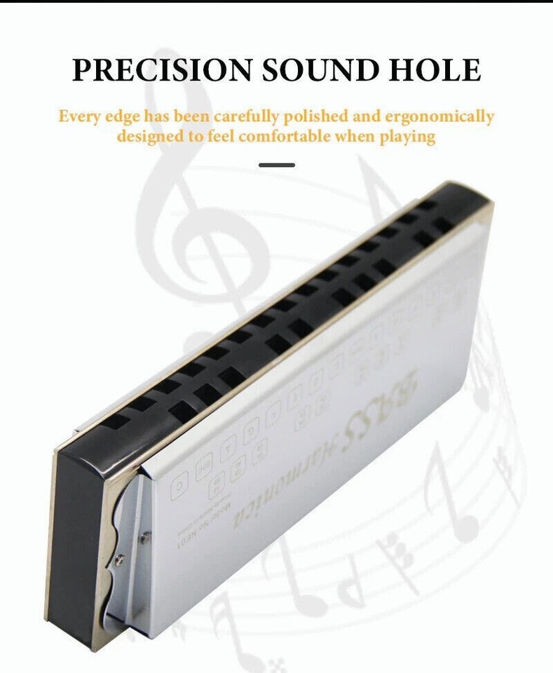 EASTTOP Bass Harmonica Ensemble Harmonica Professional Performance ...