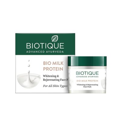 Biotique Bio Milk Protein Rejuvenating & Whitening Face Pack Choose ...