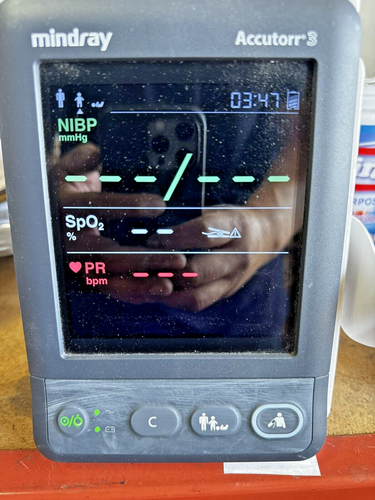 Mindray 6102F-PA00035 Accutorr 3 Spot Check Monitor - Black for sale ...
