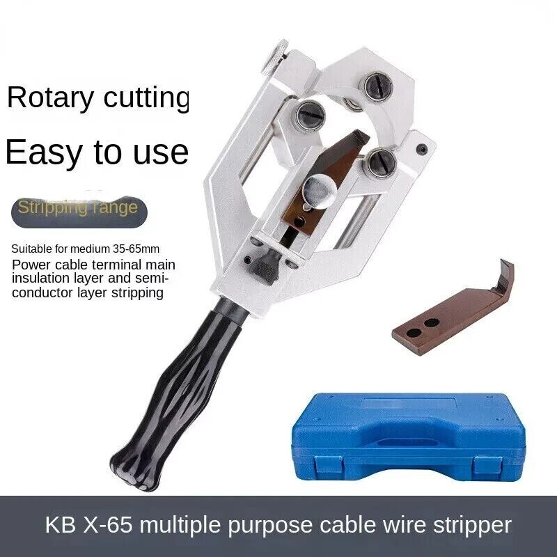 High Voltage Cable Peeler Semiconductor Layer Insulation Wire Stripper ...