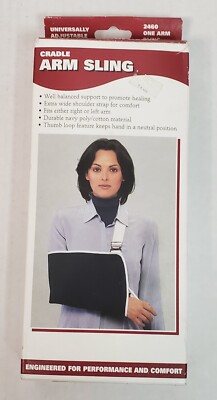 OTC Cradle Arm Sling Thumb Loop Reversable Left or Right Shoulder ...