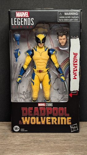 *IN-STOCK* Marvel Legends Deadpool & Wolverine NEW Logan Yellow & Blue ...