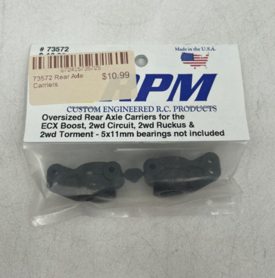 RPM 73572 Oversized Rear Axle Carriers for ECX Boost, 2WD Circuit ...