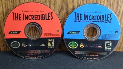 The Incredibles & Rise of the Underminer Nintendo GameCube Authentic ...