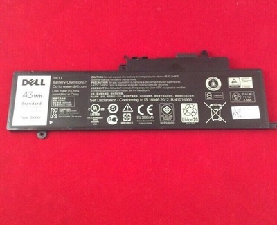 Dell Inspiron 15-7558 OEM replacement Battery 11.1V 43Wh 3950mAh 04K8YH ...